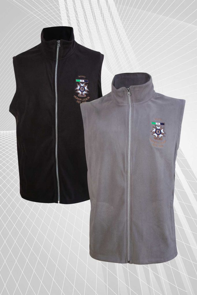 Fleece Vests – NYPD Honor Legion